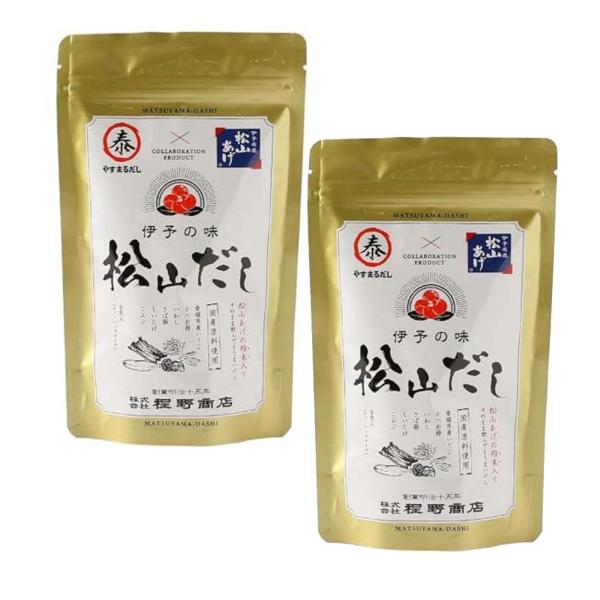 商品名 程野商店 松山だし内容 （8.8g×8包）ｘ2袋 “プロの味”を、毎日の食卓へ。「松山だし」は、厳選した国産素材に加え、独自の“松山あげ粉末”をブレンドした、唯一無二のだしパックです。かつおや昆布の旨味に、油あげ由来のまろやかなコク...