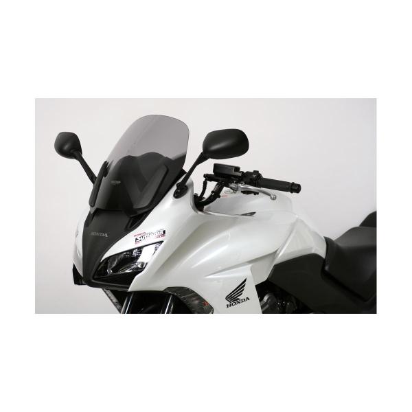 メーカー名：エムアールエーメーカー品番：4025066124220優れた空力性能と透明度、MOTO-GPカワサキチームも採用。機能的スクエアデザイン販売備考：スモーク適合情報：ホンダ[HONDA] CBF1000F 06-11穴加工：不要厚...