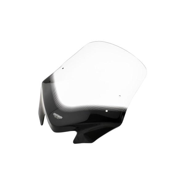 メーカー名：エムアールエーメーカー品番：4025066144235優れた空力性能と透明度。ハンドルマウント汎用タイプ。マウント別売り。販売備考：マウントKIT別売です。(品番 MV-NMK)穴加工：不要色[カラー]：クリア材質[素材]：アク...