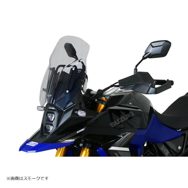 メーカー名：エムアールエーメーカー品番：4025066174997「スクリーン ツーリング」は、全長を長めに成型したスクリーンです。走行風をとにかく低減させたい方や、ロングツーリング派の方におすすめです。適合情報：スズキ[SUZUKI] V...