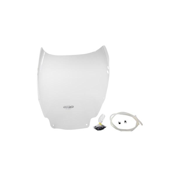 メーカー名：エムアールエーメーカー品番：4025066230563ツーリングは、ロングタイプで、ツーリングに最適です。カラーはクリアとスモーク。適合情報：スズキ[SUZUKI] GSX-R750 94穴加工：不要厚み：3ｍｍカラー：クリア材...