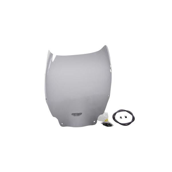 メーカー名：エムアールエーメーカー品番：4025066230570ツーリングは、ロングタイプで、ツーリングに最適です。カラーはクリアとスモーク。適合情報：スズキ[SUZUKI] GSX-R750 94穴加工：不要厚み：3ｍｍカラー：スモーク...