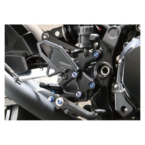 メーカー名：ストライカーメーカー品番：SS-R9703003LR適合 STRIKERステップキットシリーズ専用素材 ジュラルミン色 ブラックハードアルマイト備考 ・STRIKERロゴをレーザー刻印※STRIKERステップキット専用品となりま...