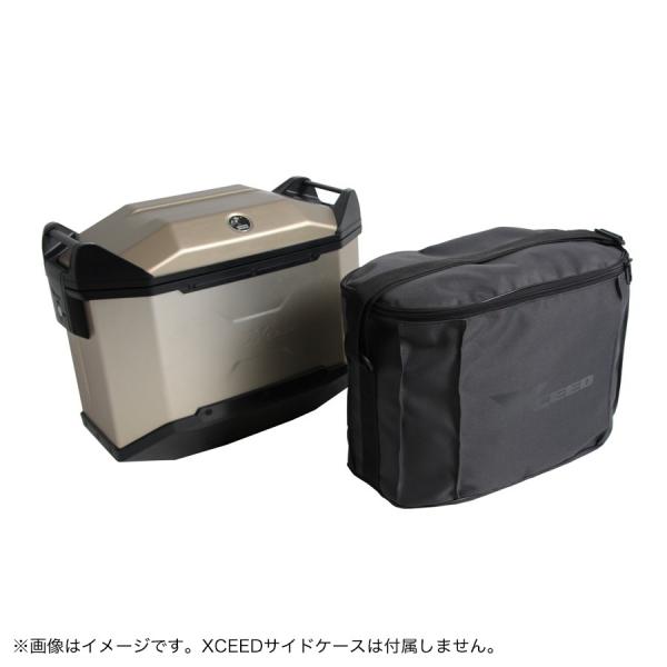 エクシード（XCEED）サイドケース用 のインナーバッグです。1個売り。左右どちらにも使用が可能。メーカー名：ヘプコアンドベッカーメーカー品番：700523 00 01カラー：ブラック材質：ナイロンタイプ：XCEED内容量：1個型番：700...