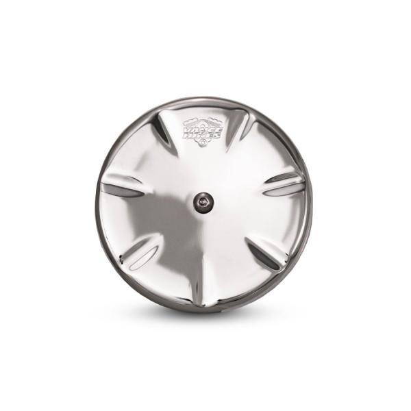 メーカー名：バンスアンドハインズメーカー品番：71092VO2 Nakedエアクリーナーキットへ装着可能。Screamin Eagle社をはじめ他のアフターパーツメーカーのラウンド型センターボルトタイプのエアクリーナーにも装着できます。クロ...