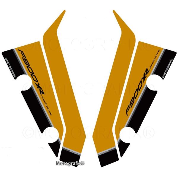 メーカー名：モトグラフィックスメーカー品番：MT-BFF009AK販売備考：キャンセル不可商品です。FRONT FENDER KIT ゴールドwithグレー,ブラック&amp;メタリックシルバー適合情報：ビーエムダブリュー[BMW] F90...