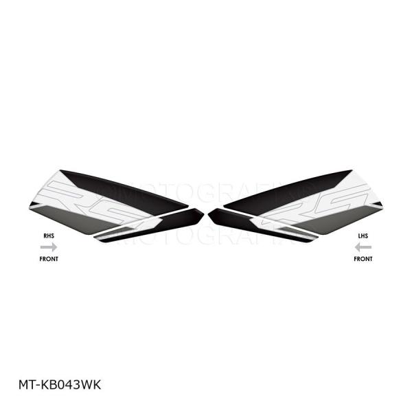 メーカー名：モトグラフィックスメーカー品番：MT-KB043WK販売備考：キャンセル不可商品です。White with Orange, Grey, Black ＆ Metallic Silver適合情報：ビーエムダブリュー[BMW] R12...
