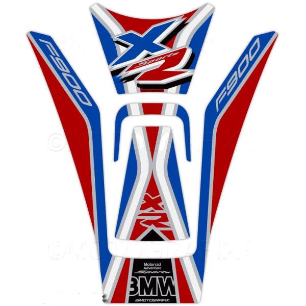 メーカー名：モトグラフィックスメーカー品番：MT-TB048MSR販売備考：キャンセル不可商品です。TANK PAD BMW F900XR 20- レッド/ブラック/ブルー適合情報：ビーエムダブリュー[BMW] F900XR 20-