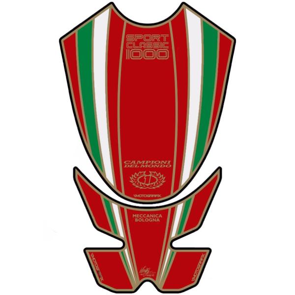 メーカー名：モトグラフィックスメーカー品番：MT-TDSCITR販売備考：キャンセル不可商品です。TANK PAD DUCATI SPORT CLASSIC1000 レッド適合情報：ドゥカティ[DUCATI] SPORT1000 [スポルト...