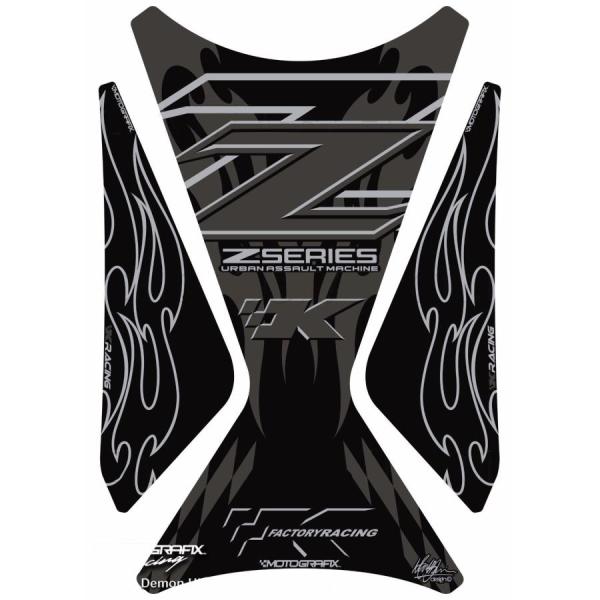 メーカー名：モトグラフィックスメーカー品番：MT-TK021KF販売備考：キャンセル不可商品です。TANK PAD Z1000 03-09 ブラック適合情報：カワサキ[KAWASAKI] Z1000 [ZRT00A] 03-06カワサキ[K...
