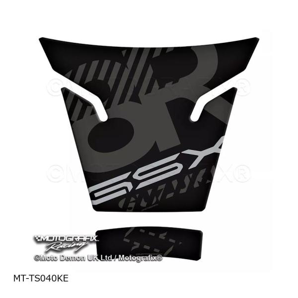 メーカー名：モトグラフィックスメーカー品番：MT-TS040KE販売備考：Black with Grey ＆ Metallic Silver キャンセル不可商品です。適合情報：スズキ[SUZUKI] GSX-8R 24タイプ：Tank Pa...