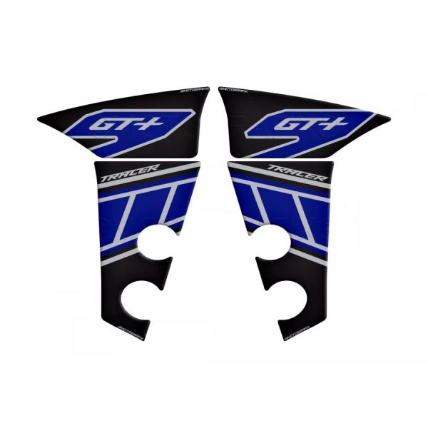 メーカー名：モトグラフィックスメーカー品番：MT-YFF008KB紫外線に強い特別に作られた特殊ビニール素材と、3Dジェルシートを挿入して制作されており、飛び石等外的要因による傷を防止するのと同時に自身による乗車時の不慮における車体保護をい...