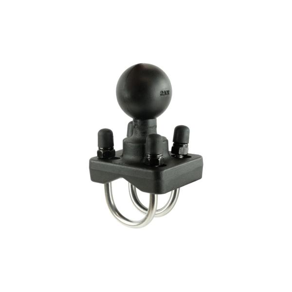 メーカー名：ラムマウントメーカー品番：RAM-235Uカタログ品番：P083-8154カラー：ブラックサイズ：1.5インチボール重量[グラム]：245材質：高強度アルミニウム(Marine-grade aluminum)仕様：ステンレスボル...