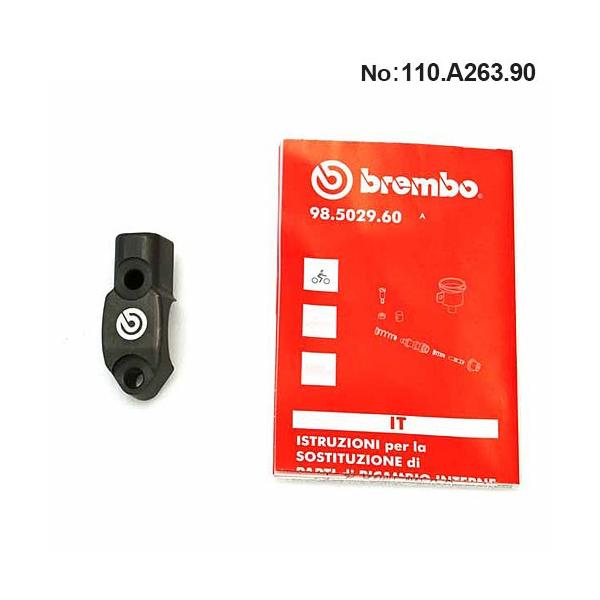 【おススメポイント】  ブレンボ　brembo RCSラジアルマスターシリンダー オプションパーツ [ ハンドルクランプ　白ロゴ 正ネジ　M10×1.25 ]  ブレンボのHPシリーズ RCSラジアルマスターシリンダー用オプションパーツです...