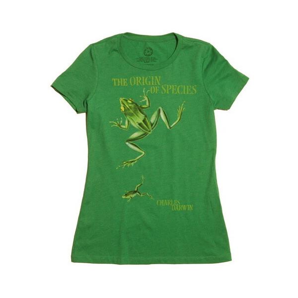 [Out of Print] Charles Darwin / The Origin of Species (Kelly Green) (Womens)