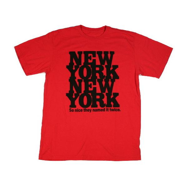 [Worn Free] Rod Stewart / New York New York Tee (Red)