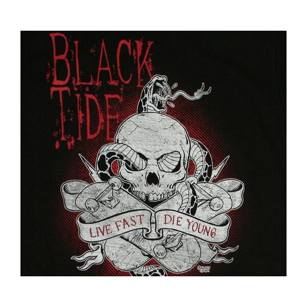 Black Tide / Live Fast Die Young Tee