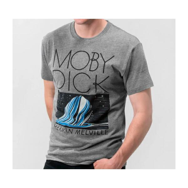 [Out of Print] Herman Melville / Moby-Dick Tee (Heather Grey)