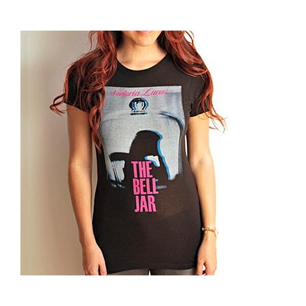 [Out of Print] Sylvia Plath / The Bell Jar Tee (Black) (Womens)
