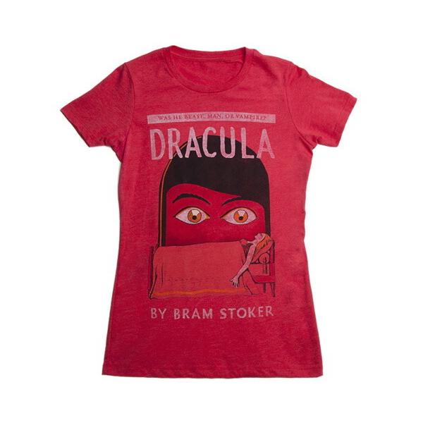 [Out of Print] Bram Stoker / Dracula Tee (Red) (Womens)
