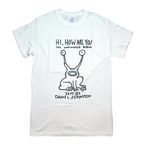 Daniel Johnston / Hi, How Are You Tee (White) - ダニエル・ジョンストン Tシャツ