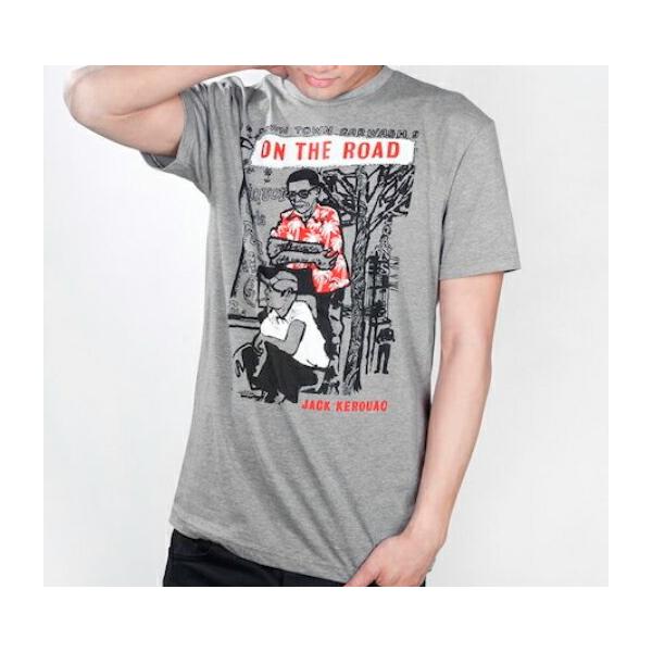 [Out of Print] Jack Kerouac / On The Road Tee (Grey)