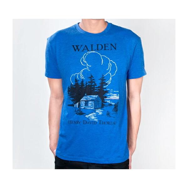 [Out of Print] Henry David Thoreau / Walden Tee (Blue)