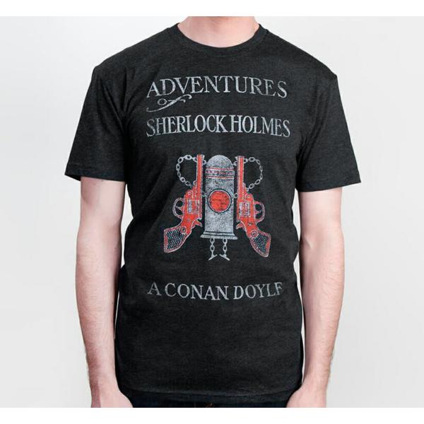 [Out of Print] Arthur Conan Doyle / The Adventures of Sherlock Holmes Tee (Charcoal)