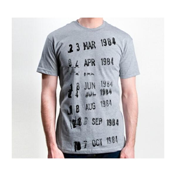 [Out of Print] Library Card Stamp Tee (Heather Grey)