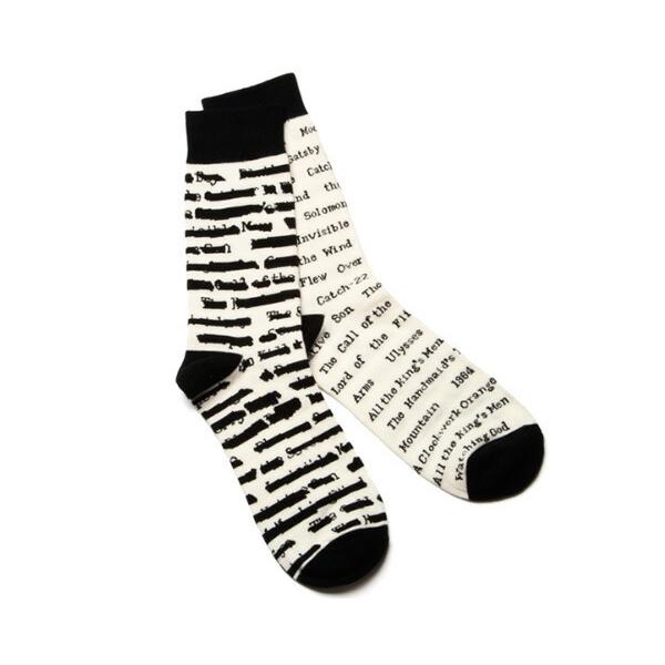 [Out of Print] Banned Books Socks