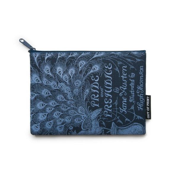 [Out of Print] Jane Austen / Pride and Prejudice Pouch (Navy)