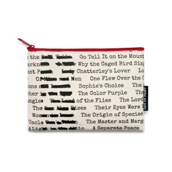 [Out of Print] Banned Books Pouch