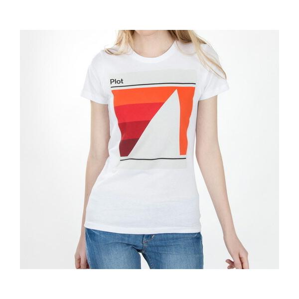 [Out of Print] Literary Terms / Plot Tee (White) (Womens)