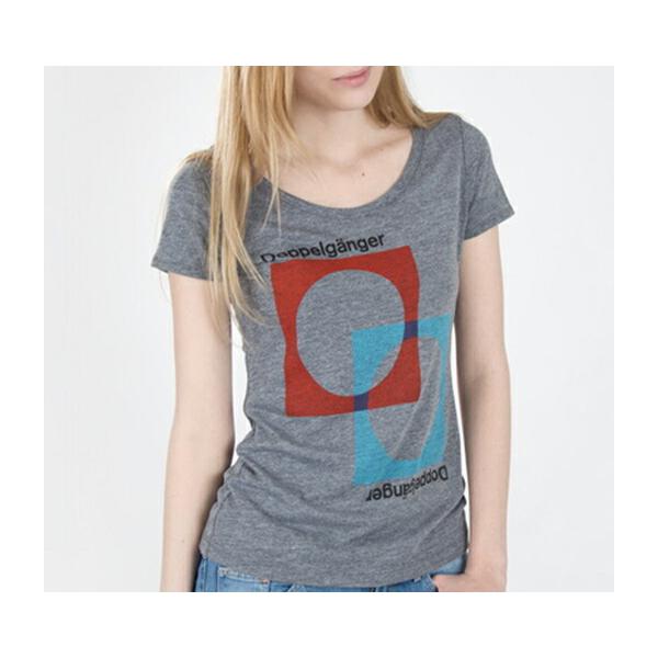 [Out of Print] Literary Terms / Doppelg&amp;#228;nger Tee (Heather Grey) (Womens)