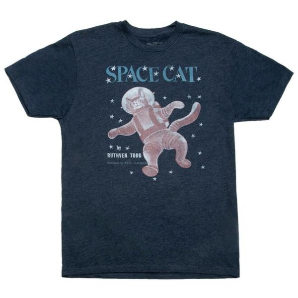 [Out of Print] Ruthven Todd / Space Cat Tee (Midnight Navy)
