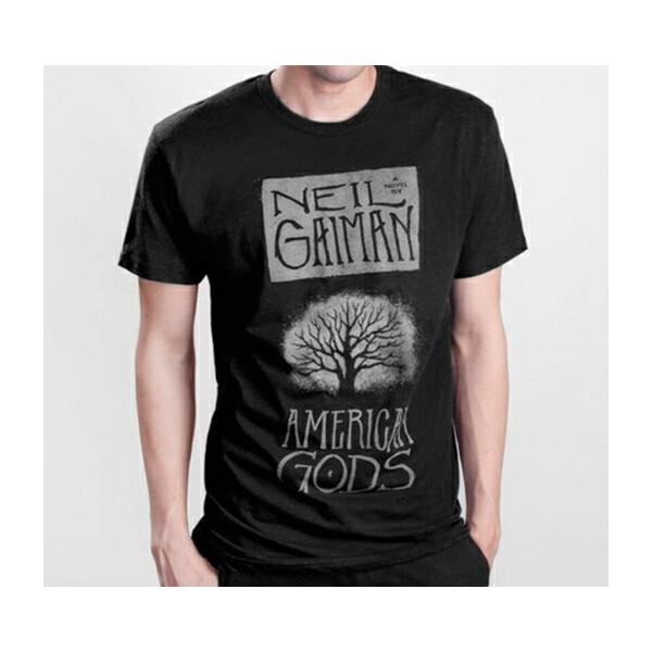 [Out of Print] Neil Gaiman / American Gods Tee (Black)