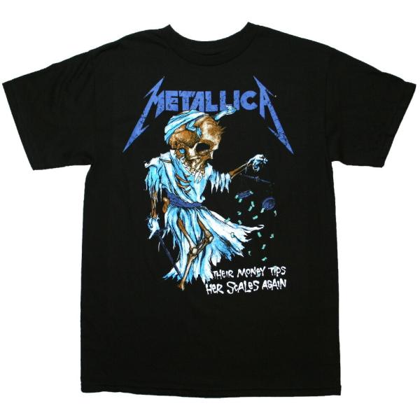 Metallica / Their Money Tips Her Scales Again Tee (Black) DORIS ドリス メタリカ tシャツ