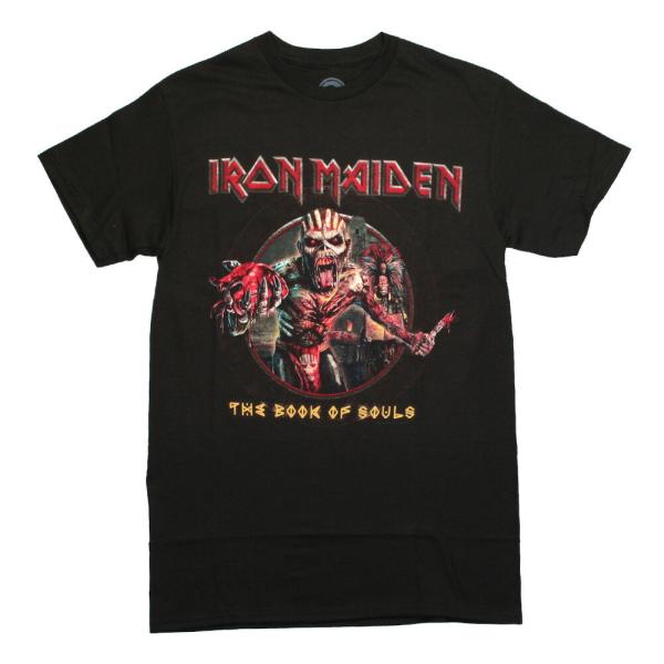 Iron Maiden / The Book of Souls Tee (Vintage Black) - アイアン・メイデン Tシャツ