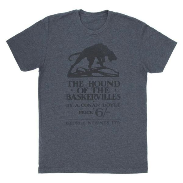 [Out of Print] Arthur Conan Doyle / The Hound of the Baskervilles Tee (Charcoal)