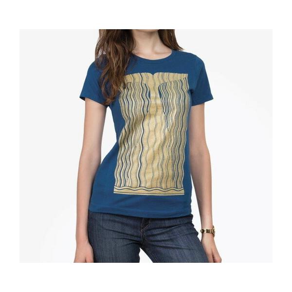 [Out of Print] Herman Melville / Moby-Dick Tee [Gilded] (Cool Blue) (Womens)
