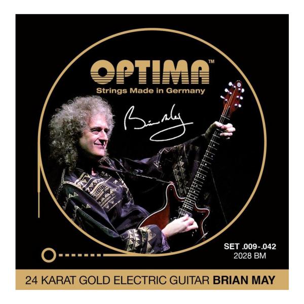 [OPTIMA] BRIAN MAY Gold Strings [2028 BM] (.009-.042)