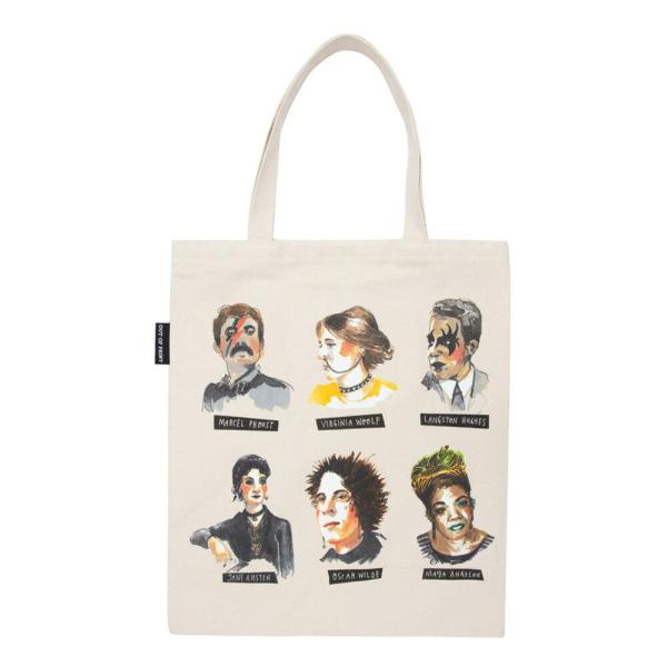 [Out of Print] Punk Rock Authors Tote Bag 2