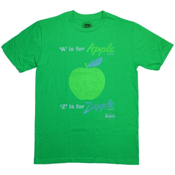 The Beatles / A is for Apple Records Tee (Kelly Green)