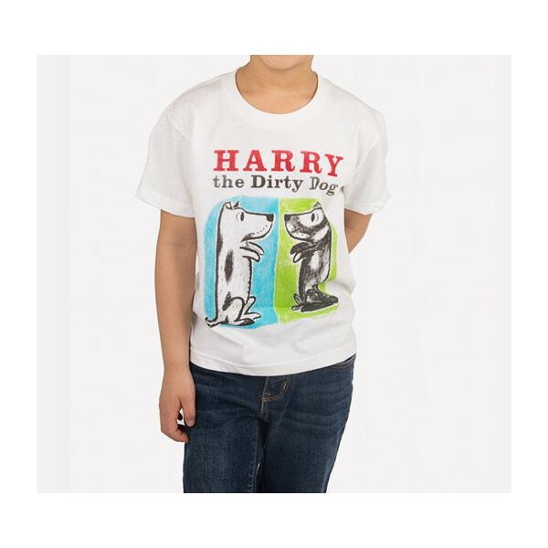 [Out of Print] Gene Zion / Harry the Dirty Dog Tee (White) (Kids')