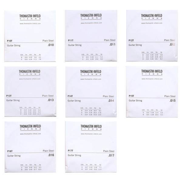 [Thomastik-Infeld] Single Plain Steel String (Tin Plated)