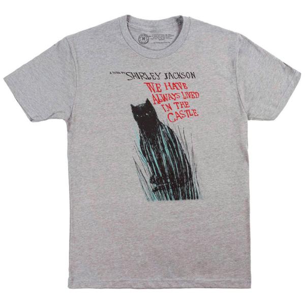 [Out of Print] Shirley Jackson / We Have Always Lived in the Castle Tee (Dark Heather Grey)