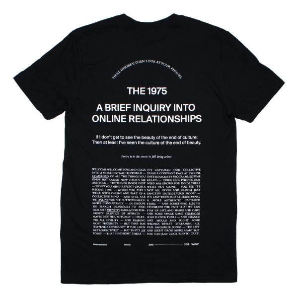 The 1975 / A Brief Inquiry into Online Relationships Tee 4 (Black)