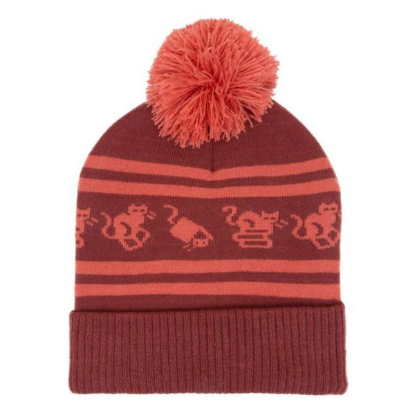 [Out of Print] Cats and Stacks Beanie