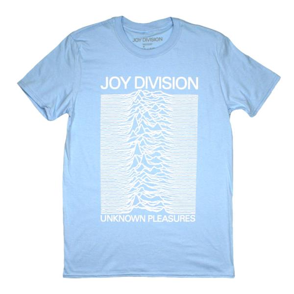 Joy Division / Unknown Pleasures Tee 6 (Light Blue)- ジョイ・ディヴィジョン / アンノウン・プレジャーズ Tシャツ