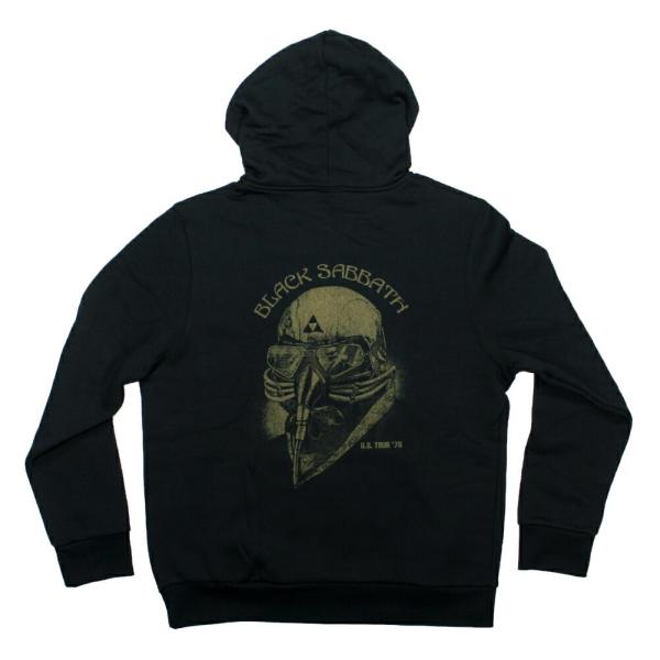 Black Sabbath / U.S. Tour '78 Zipped Hoodie (Black)